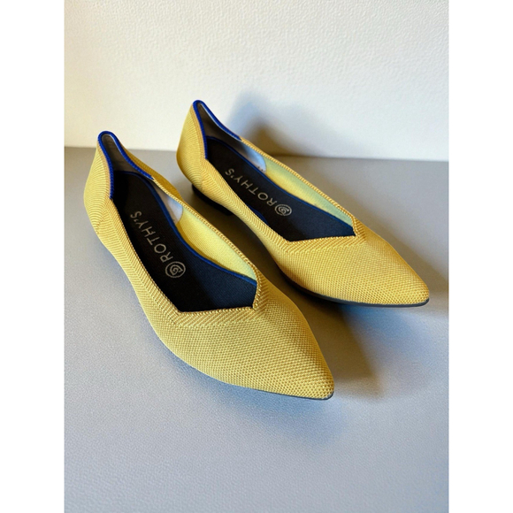 Rothy’s | Shoes | Rothys The Point Pointed Toe Ballet Flats Shoes Knit ...
